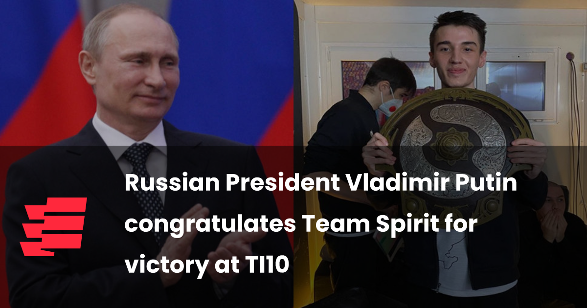 Russian President Vladimir Putin congratulates Team Spirit for victory ...