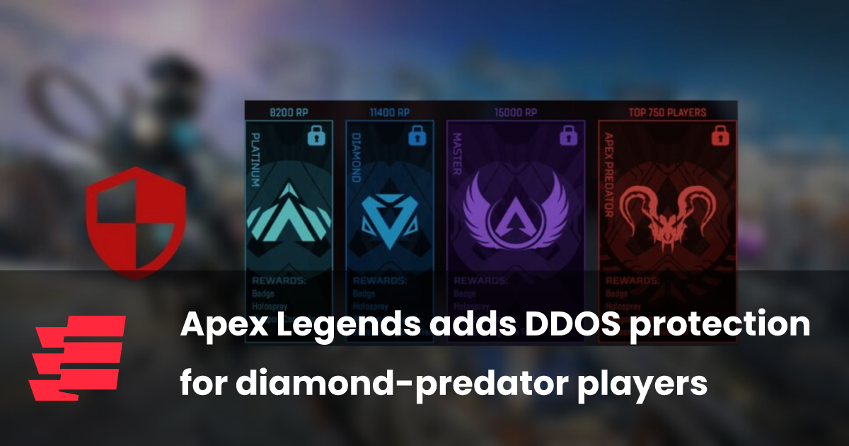 Apex Legends adds DDOS protection for diamond-predator players | esports.gg