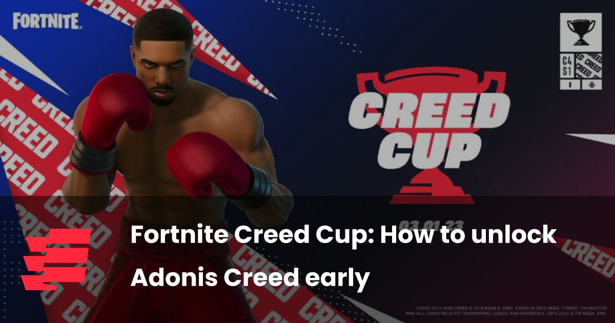 Fortnite Creed Cup: How to unlock Adonis Creed early | esports.gg