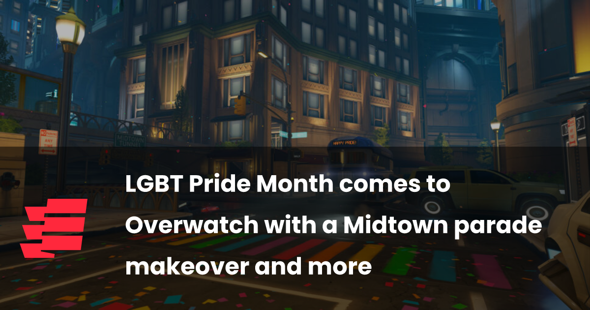 LGBT Pride Month comes to Overwatch with a Midtown parade makeover and ...