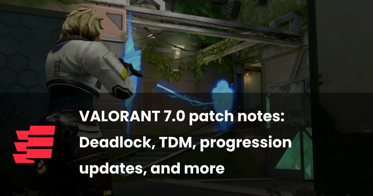 VALORANT 7.0 patch notes: Deadlock, TDM, progression updates, and more ...