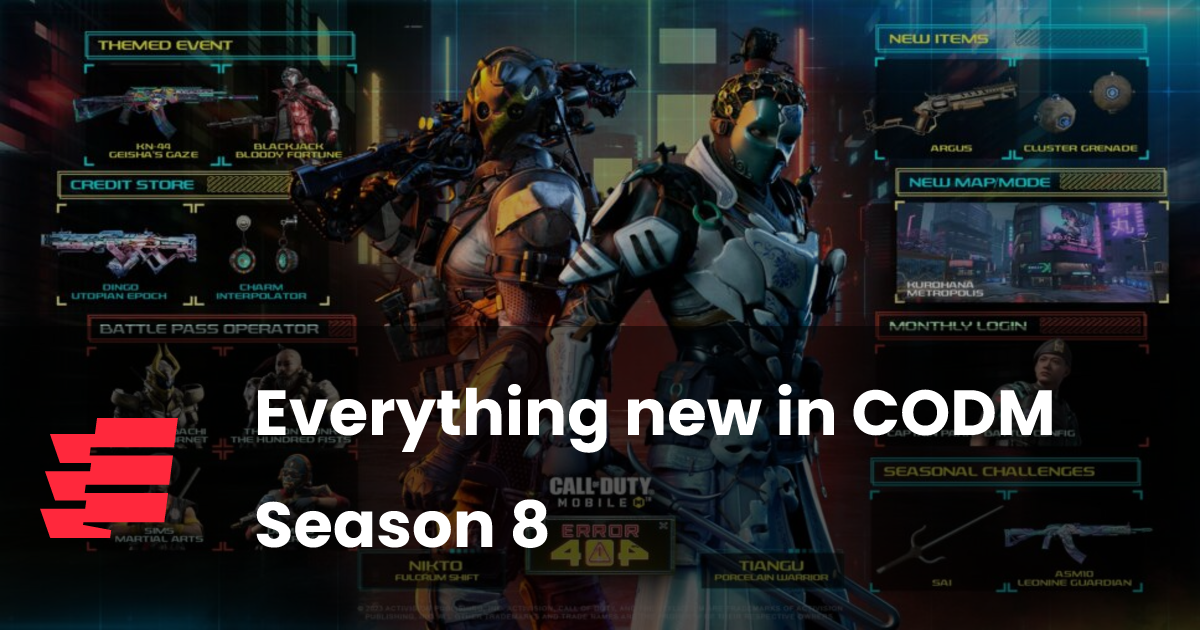 Everything new in CODM Season 8 | esports.gg