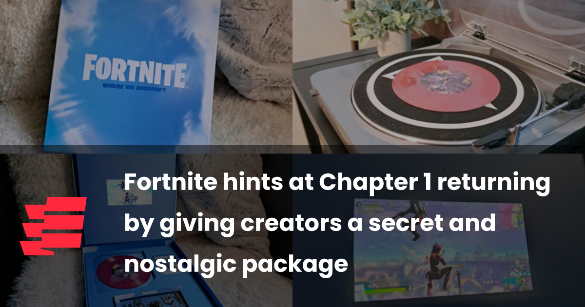 Fortnite hints at Chapter 1 returning by giving creators a secret and ...