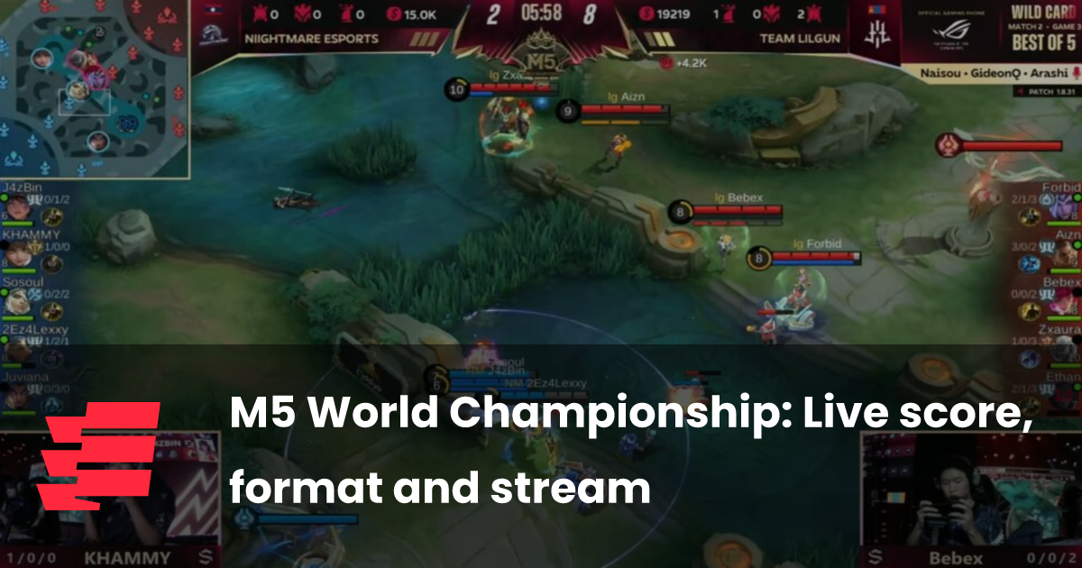 M5 World Championship: Live score, format and stream | esports.gg