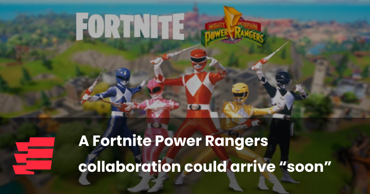 A Fortnite Power Rangers collaboration could arrive “soon” | esports.gg