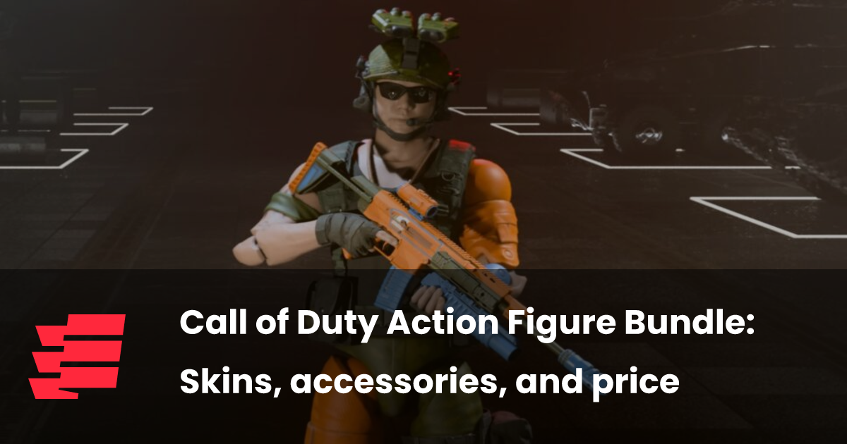 Call of Duty Action Figure Bundle: Skins, accessories, and price ...