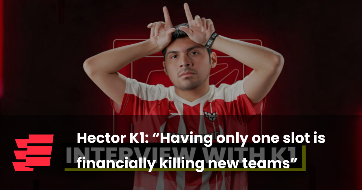Hector K1: “Having only one slot is financially killing new teams ...