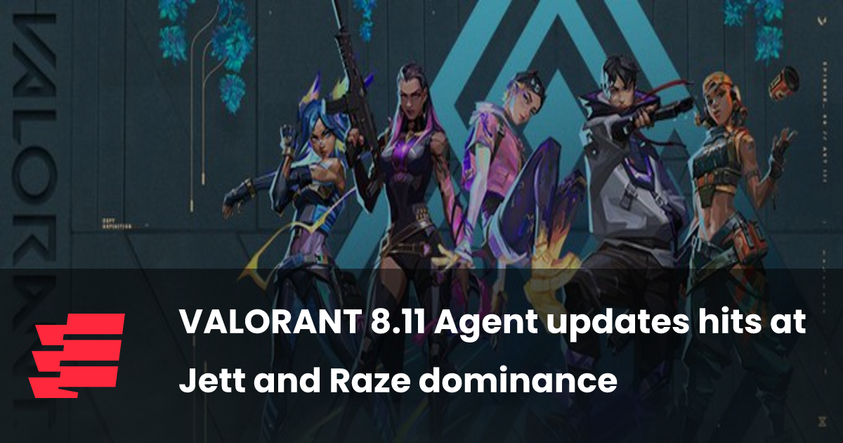 VALORANT 8.11 Agent updates hits at Jett and Raze dominance | esports.gg