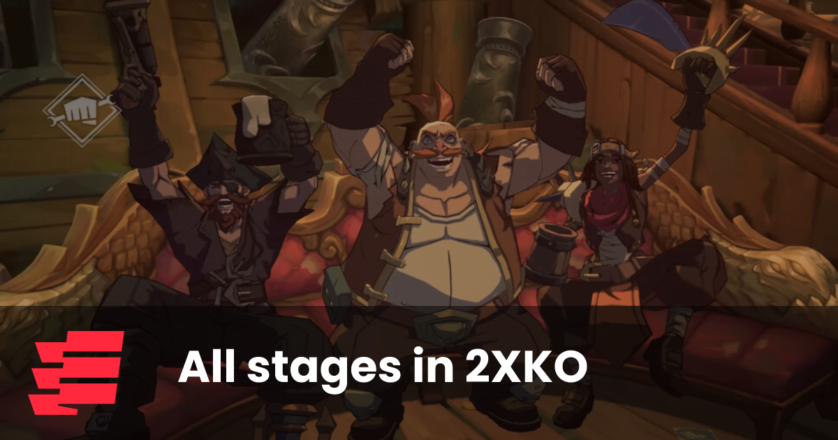 All stages in 2XKO | esports.gg