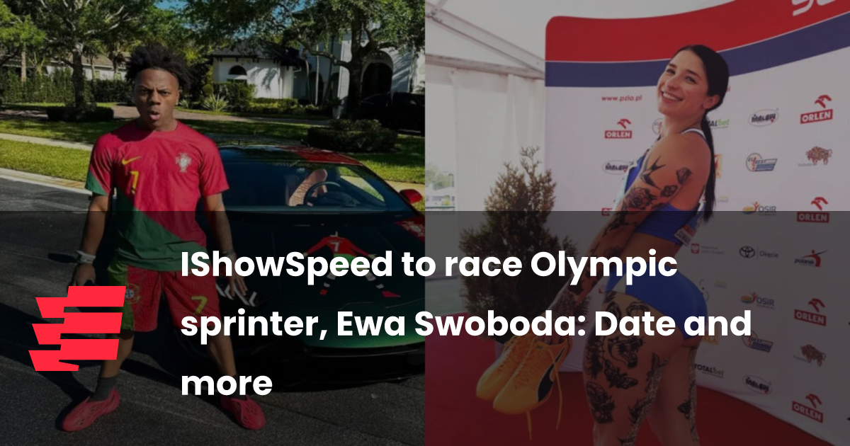 IShowSpeed to race Olympic sprinter, Ewa Swoboda: Date and more ...