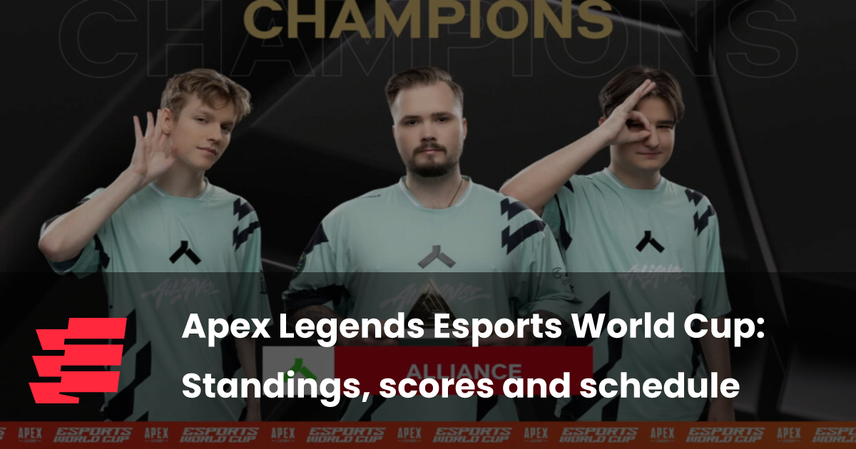 Apex Legends Esports World Cup: Standings, scores and schedule | esports.gg