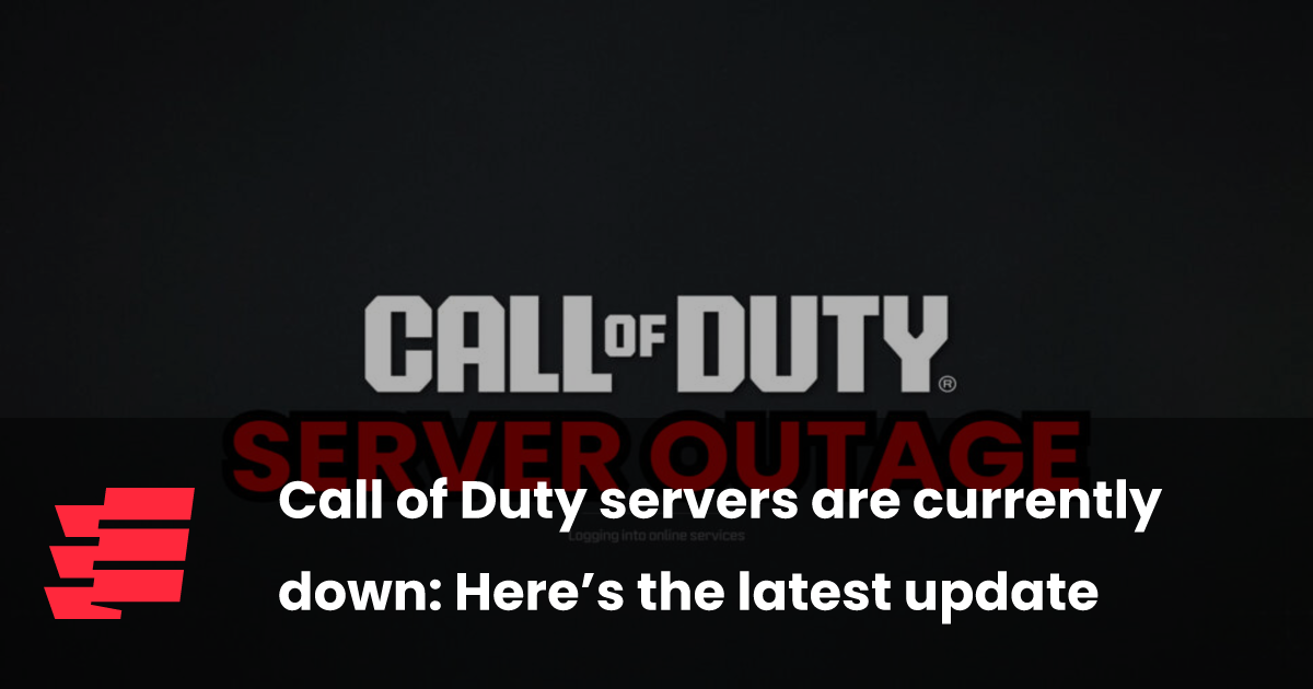 Call of Duty servers are currently down: Here’s the latest update ...