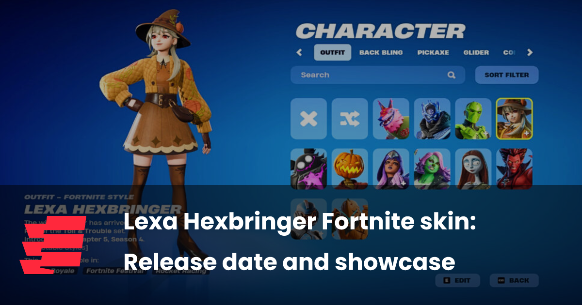Lexa Hexbringer Fortnite skin: Release date and showcase | esports.gg