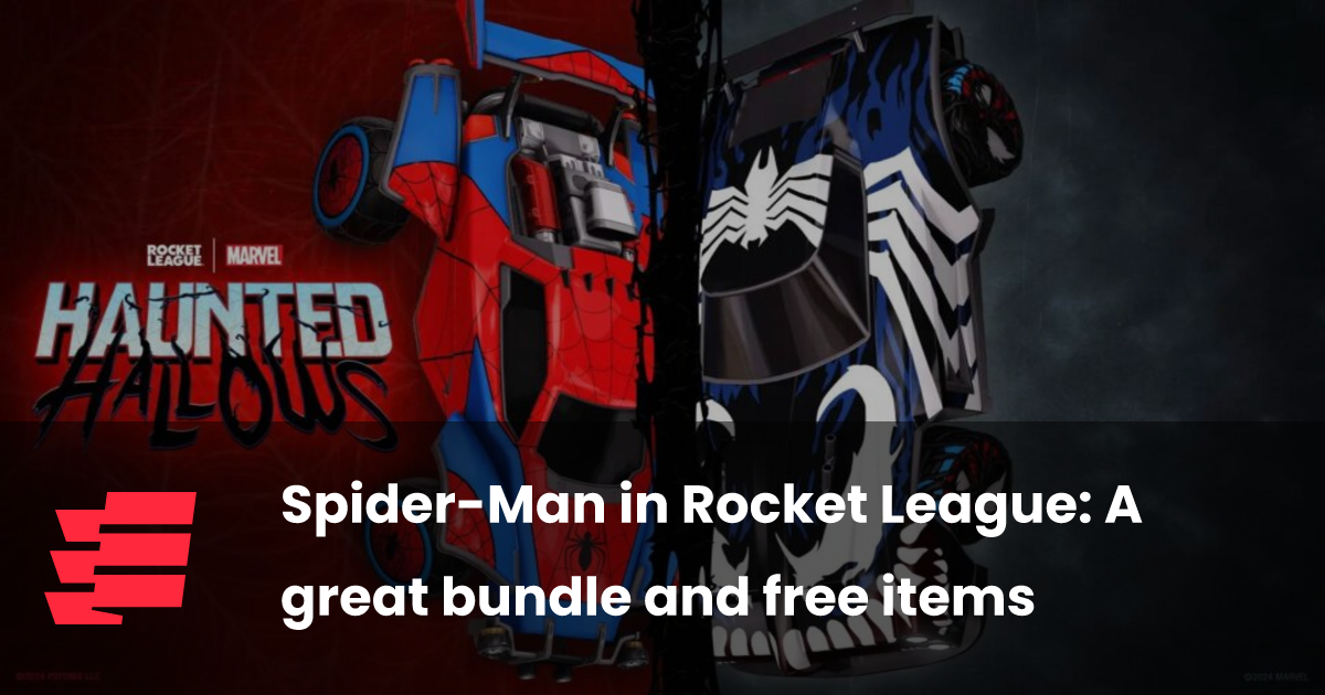 Spider-Man in Rocket League: A great bundle and free items | esports.gg