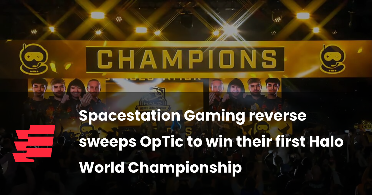 Spacestation Gaming reverse sweeps OpTic to win their first Halo World ...