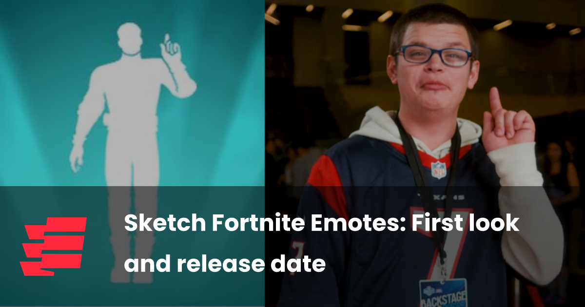 Sketch Fortnite Emotes: First look and release date | esports.gg