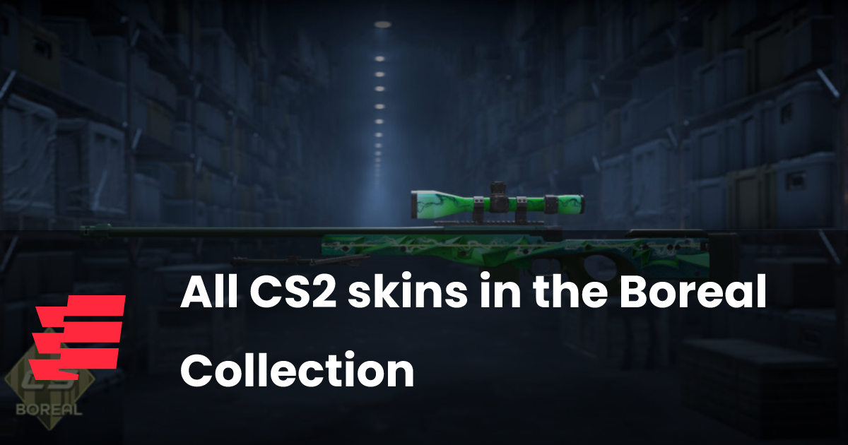 All CS2 skins in the Boreal Collection | esports.gg