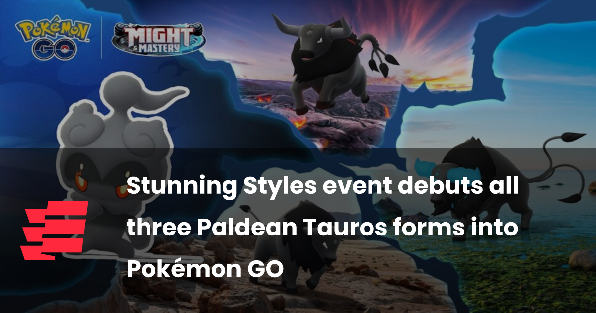 Stunning Styles event debuts all three Paldean Tauros forms into ...