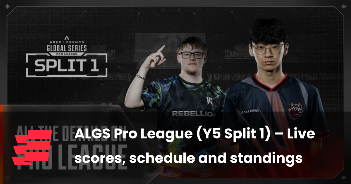 ALGS Pro League (Y5 Split 1) – Live scores, schedule and standings | esports.gg